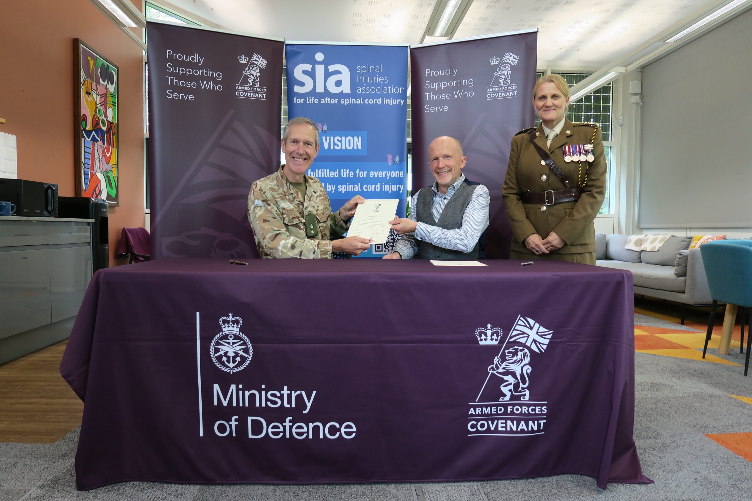 We have signed the Armed Forces Covenant